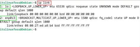How To List Network Interfaces On Debian Its Linux Foss