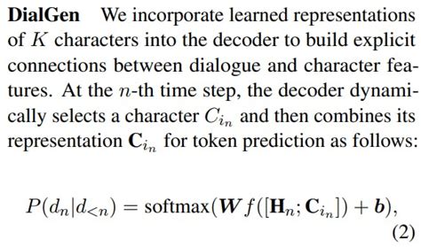 Understanding And Generating Dialogue Between Characters In Stories