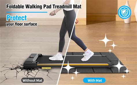 Foldable Walking Pad Treadmill Mat Floor Protection Pad