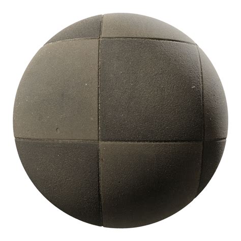 Worn Square Checkerboard Paver Texture Grey Poliigon