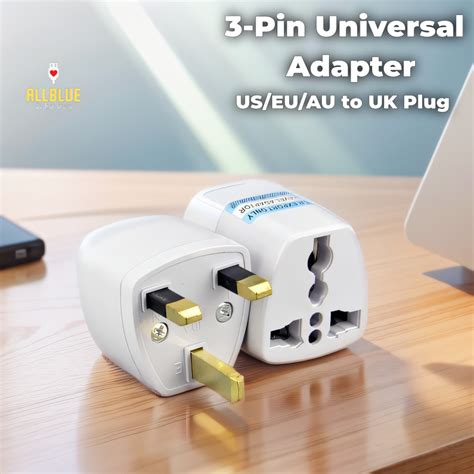 3 Pin Universal Adapter Plug Head Uk 3 Pin Malaysia China Plug Socket
