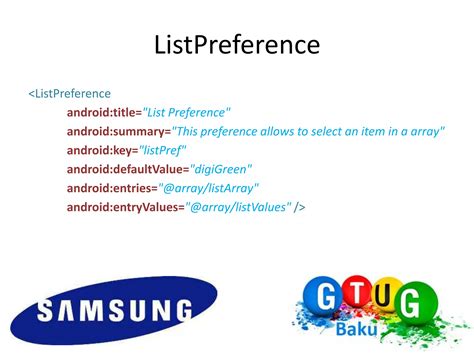 Android Preferences Pptx