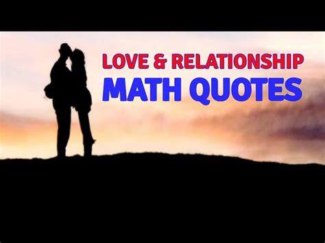 Math Love Quotes