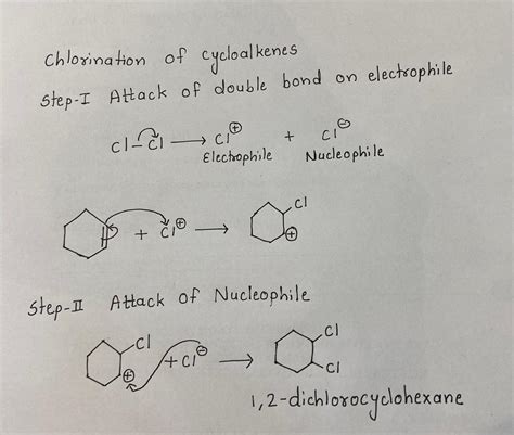 Solved Draw The Structural Formula For A Cycloalkene With The