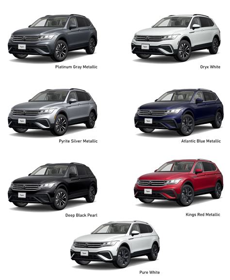 2022 Volkswagen Tiguan Colors Rick Case Volkswagen Weston