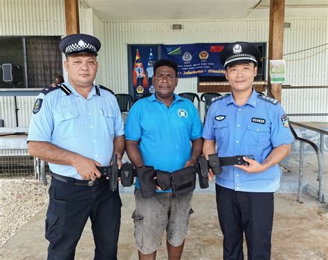 Rsipf Cpp Boosted With Training From China Police Royal Solomon Islands Police Force