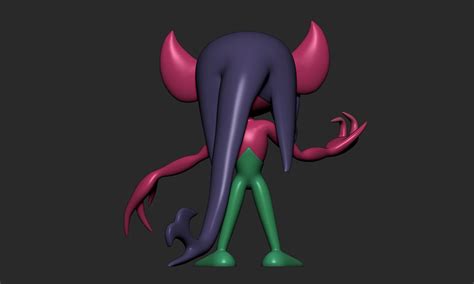 🐉 Pokemon Morgrem With 2 Poses・ Stl File For ・cults