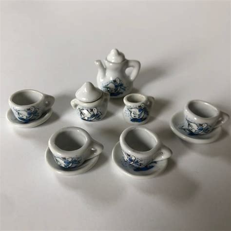 Tiny Tea Set Etsy