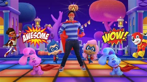 Picsart Nick Jr Halloween Dance Floor The Superhero Shuffle