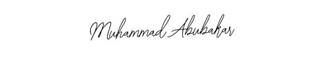 85 Muhammad Abubakar Name Signature Style Ideas Special E Signature