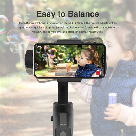 Moza Mini S Essential Extremely Foldable Smartphone Gimbal