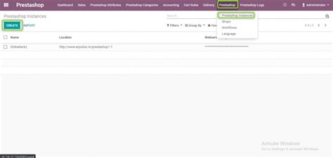 Odoo Prestashop Connector Extension Bridge Plugins Synch