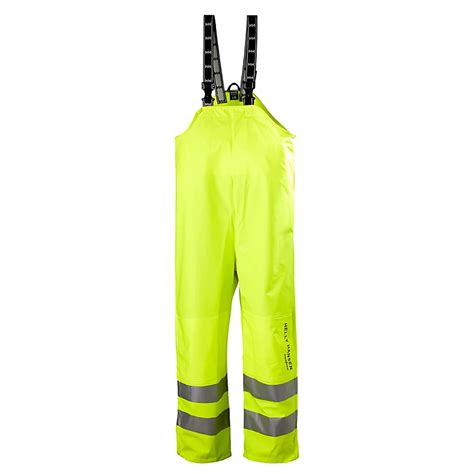 Helly Hansen Workwear Alta Rain Bib And Brace Xxxx Large Yellow Diy