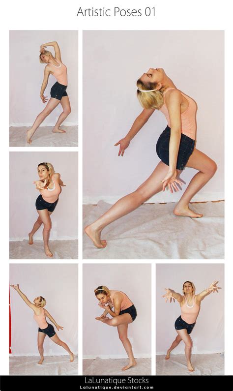 Stock Artistic Poses 01 By Lalunatique On Deviantart