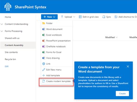 testing out sharepoint syntex content assembly aka modern mail merge