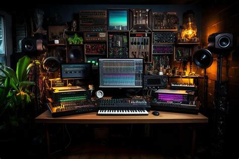 Premium Ai Image Music And Programming Setup At The Creative Tech Hub