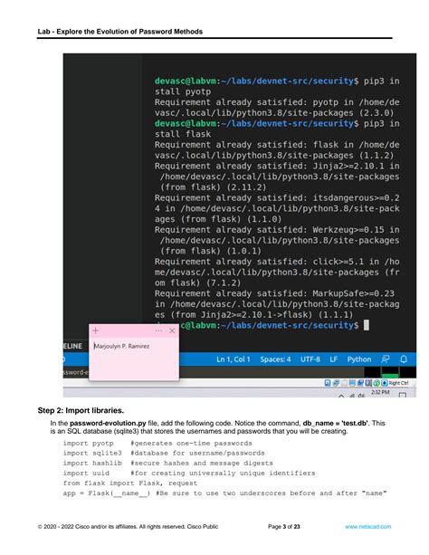 Solution 6 5 10 Lab Explore The Evolution Of Password Methods Studypool