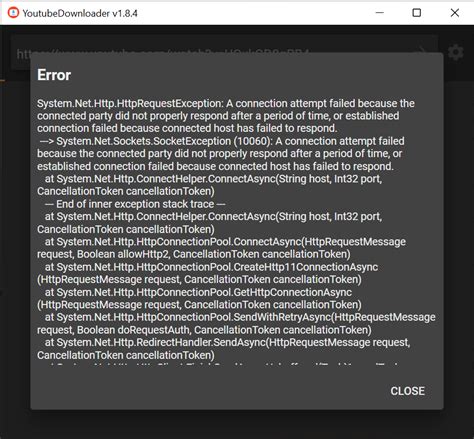 Not Working Over A Pac System Proxy · Issue 247 · Tyrrrzyoutubedownloader · Github
