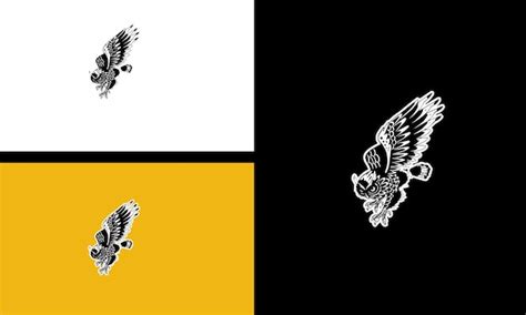 Premium Vector Owl Flying Vector Outline Design