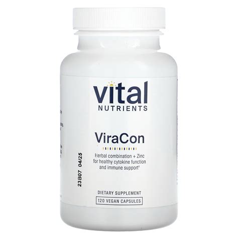 Vital Nutrients Viracon 120 Vegan Capsules