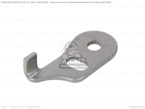 Retainplate Control Flap 92 For Ktm Order At Cmsnl