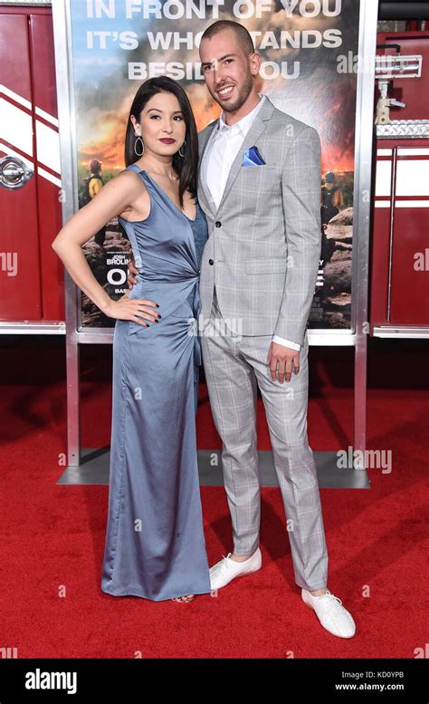 Westwood California Usa 8th Oct 2017 Sam Quinn Arrives For The Premiere Of The Film Only