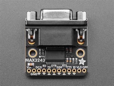 Adafruit Rs 232 Full Pinout Level Shifter Breakout The Ultimate Maker