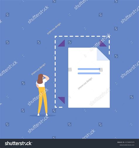Document Resize Resize Compress File Size Stock Vector Royalty Free Shutterstock