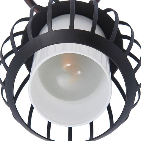 Lindby Solm Ceiling Light Rust Iron 3 Bulb Lights Ie