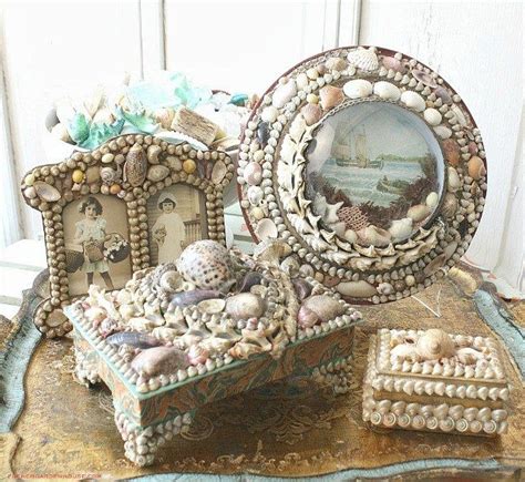Secret Life Of Antiques Victorian Shell Work Shell Art Sea Shell Decor Seashell Art