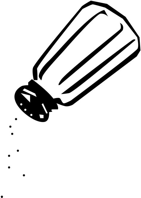 Salt Shaker Pouring Png
