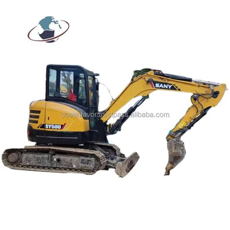 High Quality Used Sany Sy50u Mini Excavator 5ton Digging Power