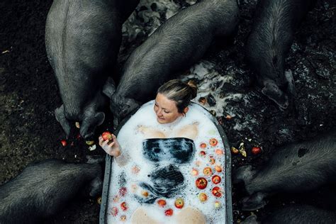 Farmers Strip Down To Fundraise For New Farm In Squamish Photos