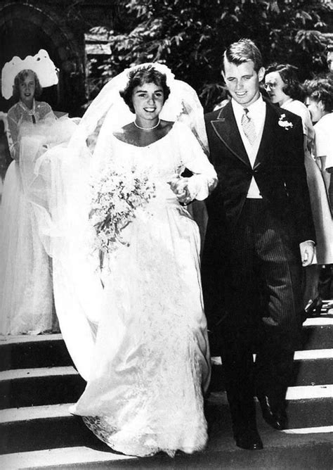 Bobby And Ethel Celebrity Weddings Bride Ethel Kennedy