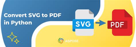 Convert Svg To Pdf In Python