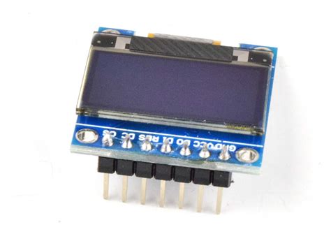 0 96 Inch Oled Spi Interface 128×64 3 To 5v Canaduino®