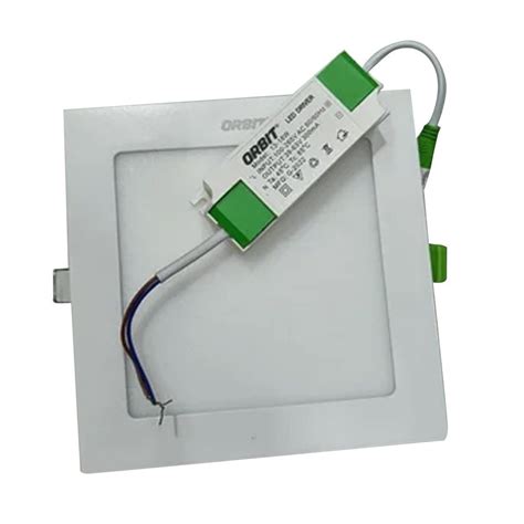 15w Orbit Led Square Panel Light For Indoor Cool Daylight At ₹ 375 Piece In Coimbatore