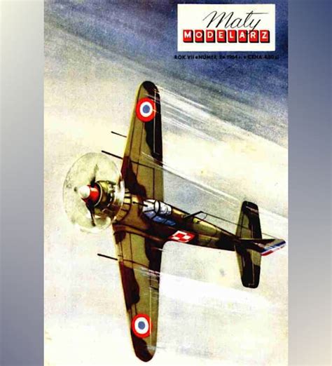 Журнал Maly Modelarz 2 1964 Истребитель Bloch 152