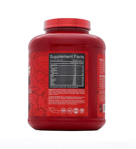 Red Rex Beef Mass Gainer Big Ramy Labs