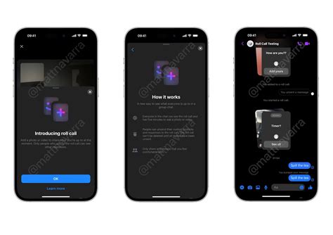 Meta Tests A New Roll Call Feature In Messenger