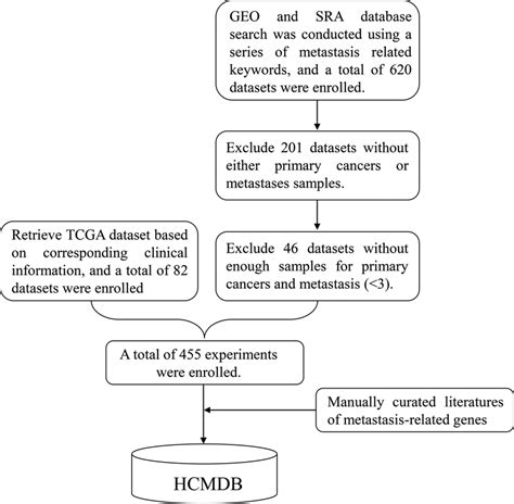 The Framework For Constructing Hcmdb The Transcriptome Data Were
