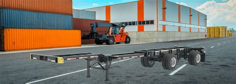 Container Chassis Manufacturing Intermodal Transportation Cie