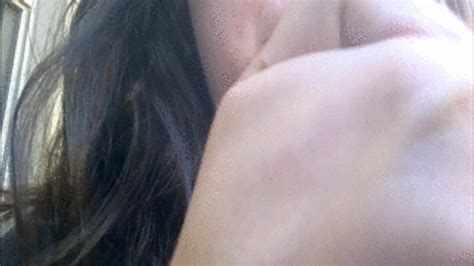 Goddess D Close Up B Haired Goth Chick Smoking Cigarette Fetish