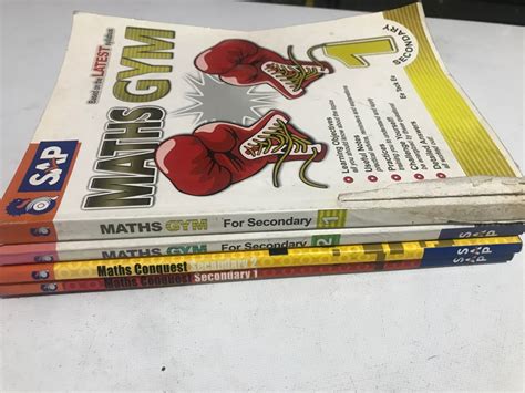 Sap Maths Gyms 1 2 Sap Maths Conquest 1 2 Hobbies And Toys Books