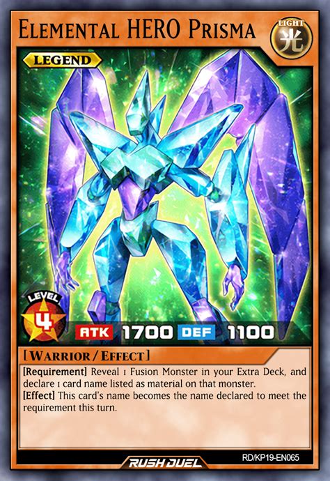 Elemental Hero Prisma By Yoshi80 On Deviantart