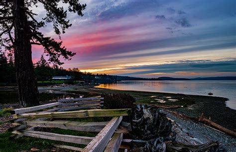 Birch Bay Sunrise Photograph By Bob Vondrachek Pixels