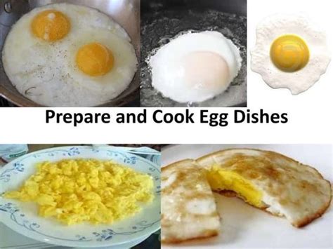 Variety Of Egg Dishes Pptx