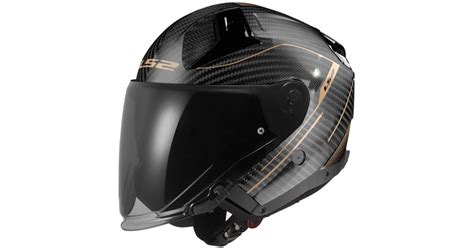 Ls2 Prilba Infinity Ii Carbon Of603 Counter Antique Gold Bonmoto