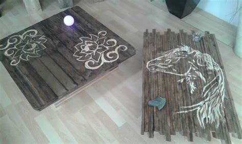 Table Basse Palette Massif Pallet Coffee Table • 1001 Pallets