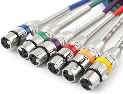 Multi Color Xlr Microphone Cables At ₹ 299 Piece Mic Cable In New